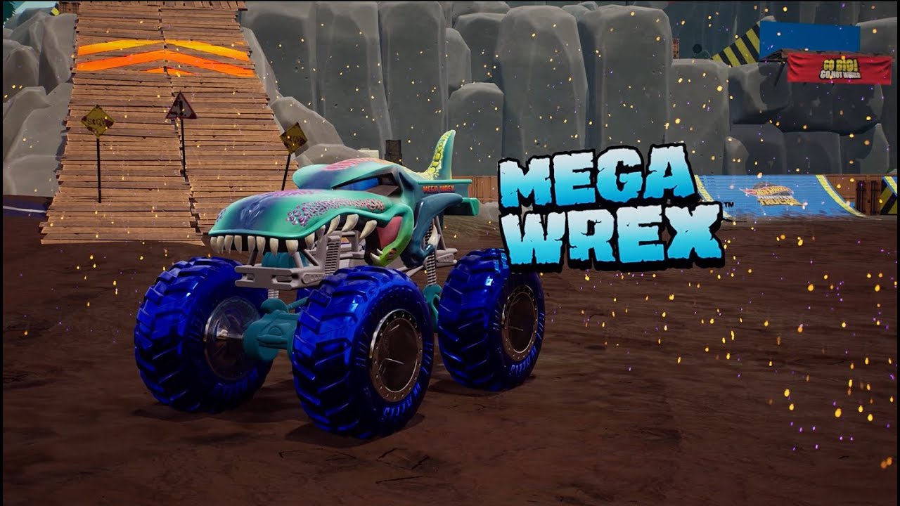 Mega Wrex Showcase - Hot Wheels Monster Trucks: Stunt Mayhem™ - YouTube