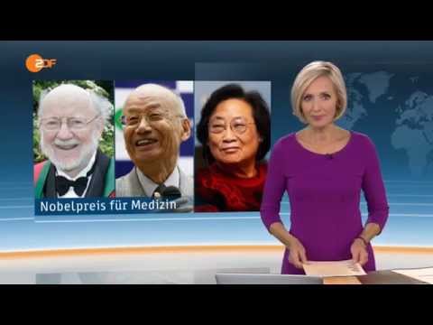 Medizin-Nobelpreis für Parasitenforscher - Therapien gegen Malaria und Flussblindheit - ZDF heute