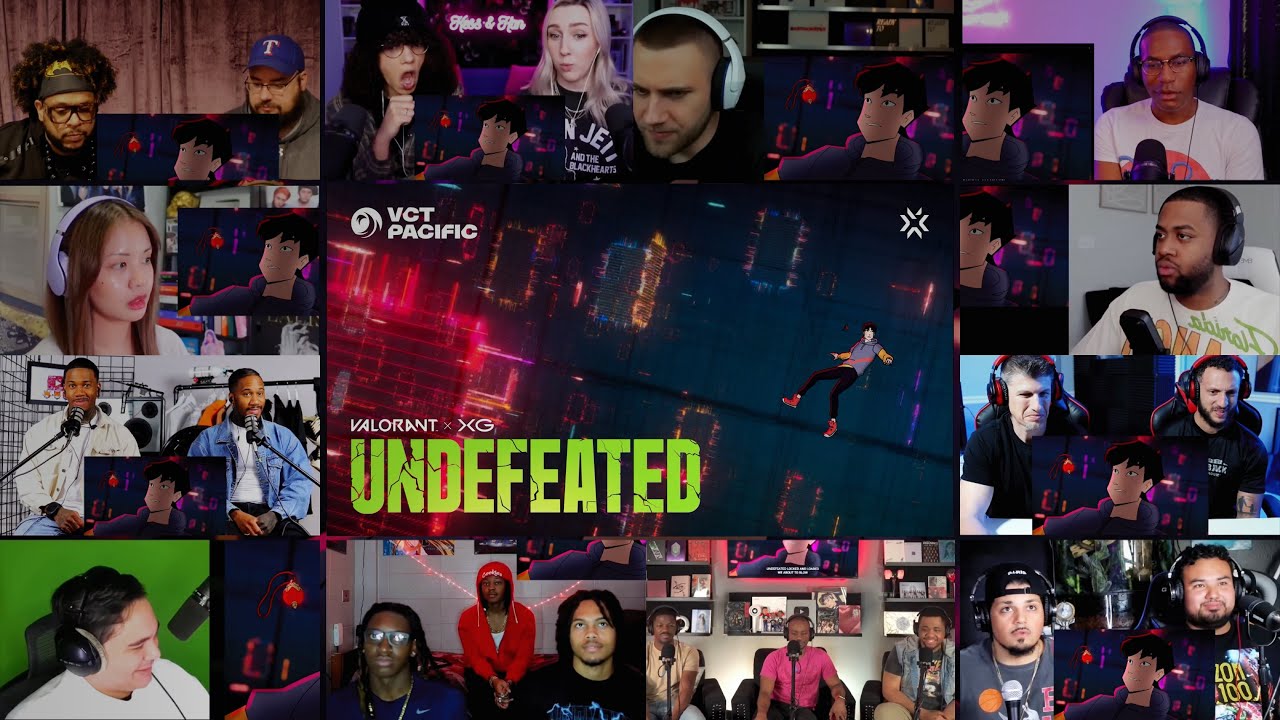 [xg] ‘undefeated’ mv | reaction mashup - YouTube