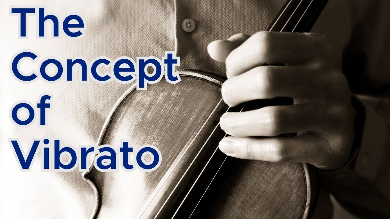 The Concept of Vibrato on the Violin - YouTube