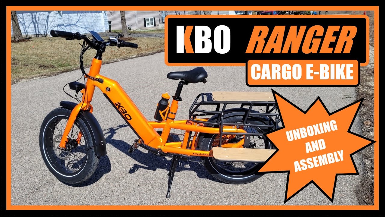 KBO Ranger Cargo E-Bike *Unboxing & Assembly* - YouTube