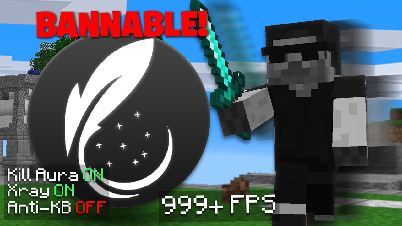 I Tested a BANNED Minecraft Client.. - YouTube