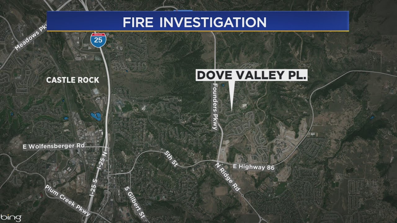 1 Hospitalized, 1 Dead In Castle Rock House Fire; Multiple ...