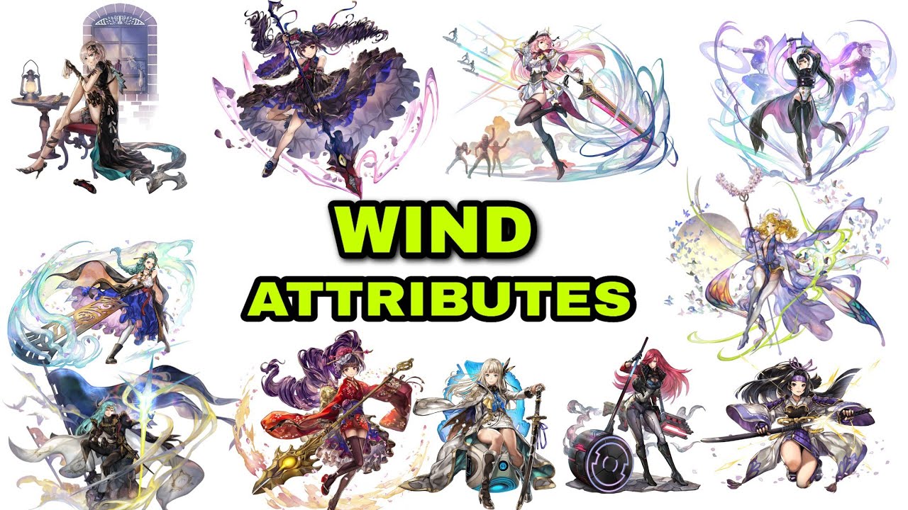 Another Eden, Strongest Wind Attribute Ranking - YouTube