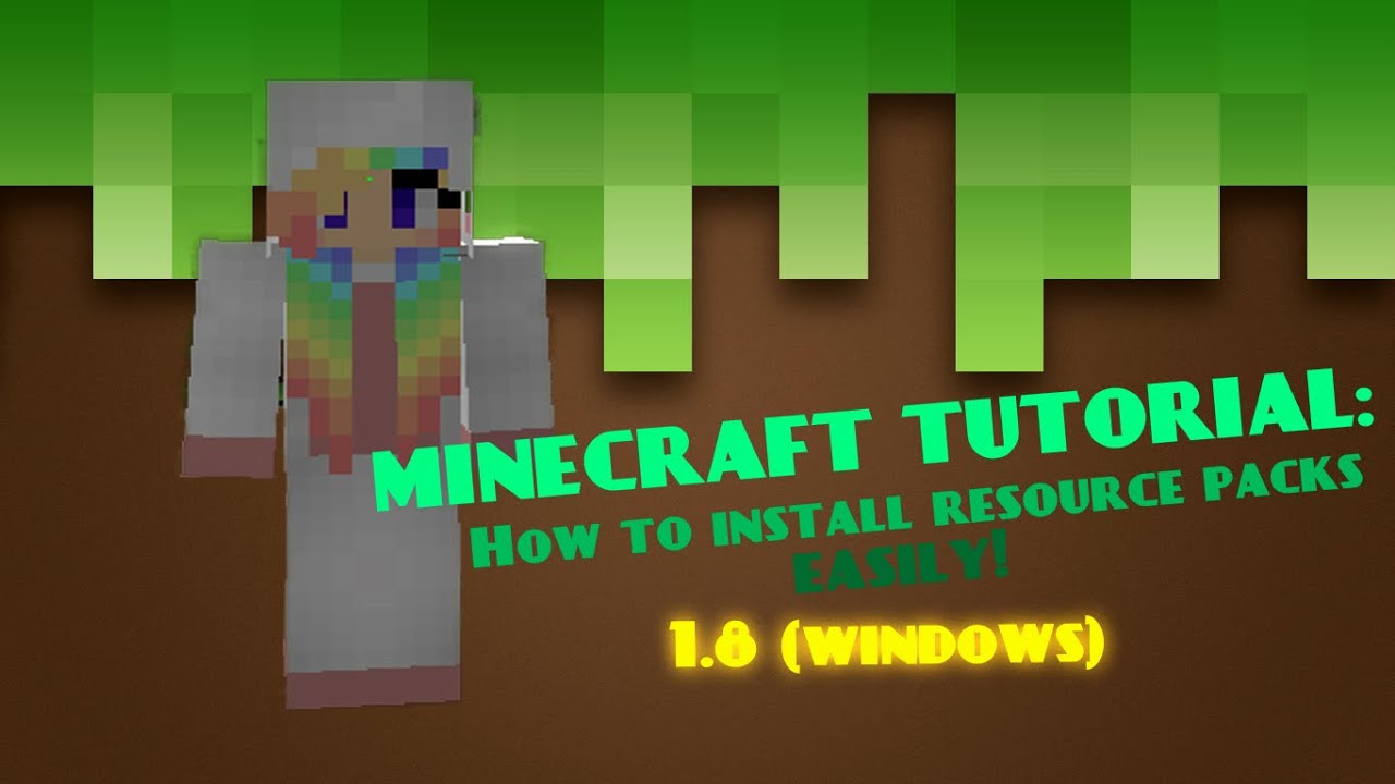 How to download resource packs on Minecraft easily! (Windows) - YouTube
