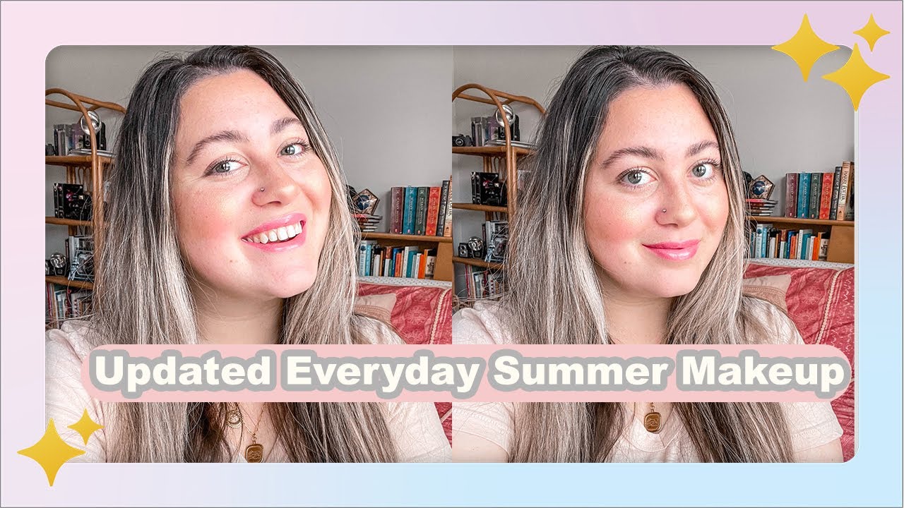 Easy + Glowy Everyday Summer Makeup Look 2021☀️ | magically katelyn may ...
