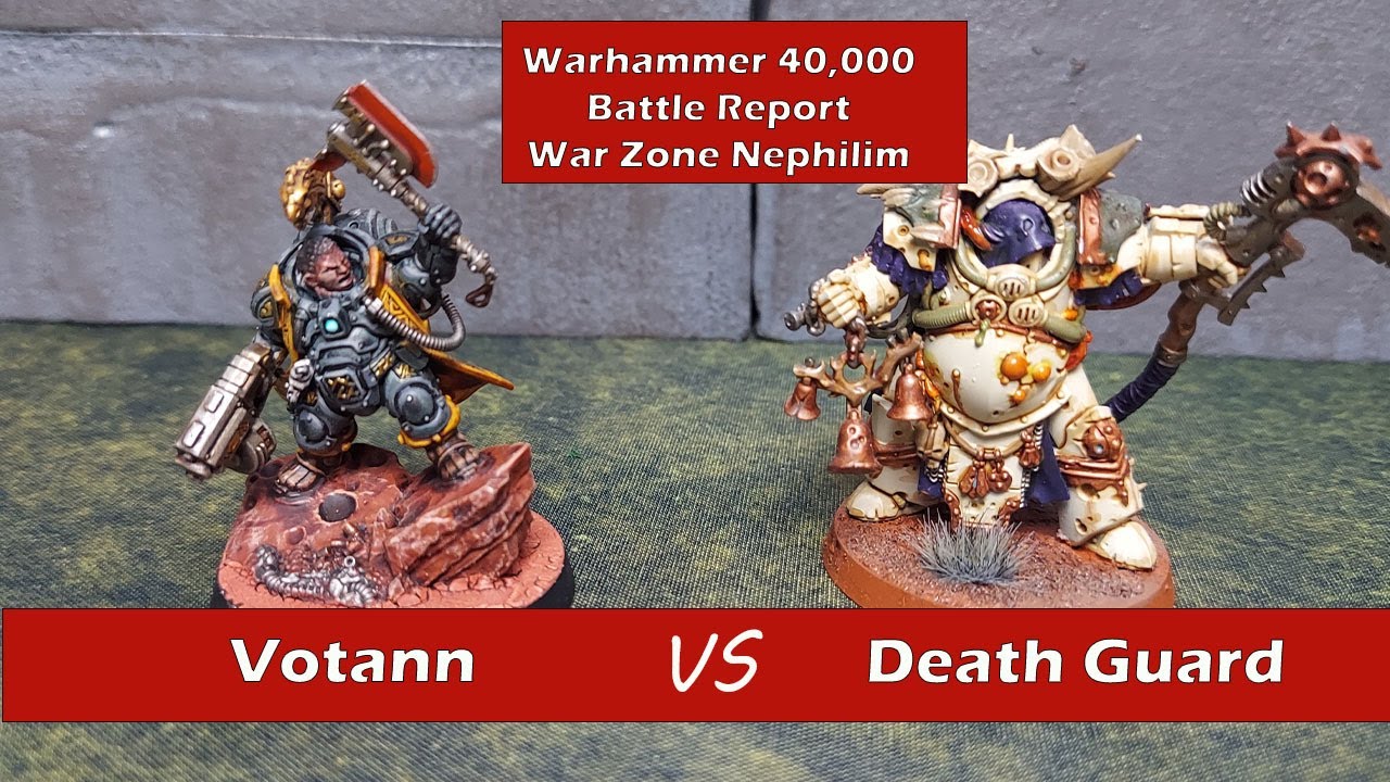 Votann v Death Guard - 2000 pts Warhammer 40k War Zone Nephilim Battle ...