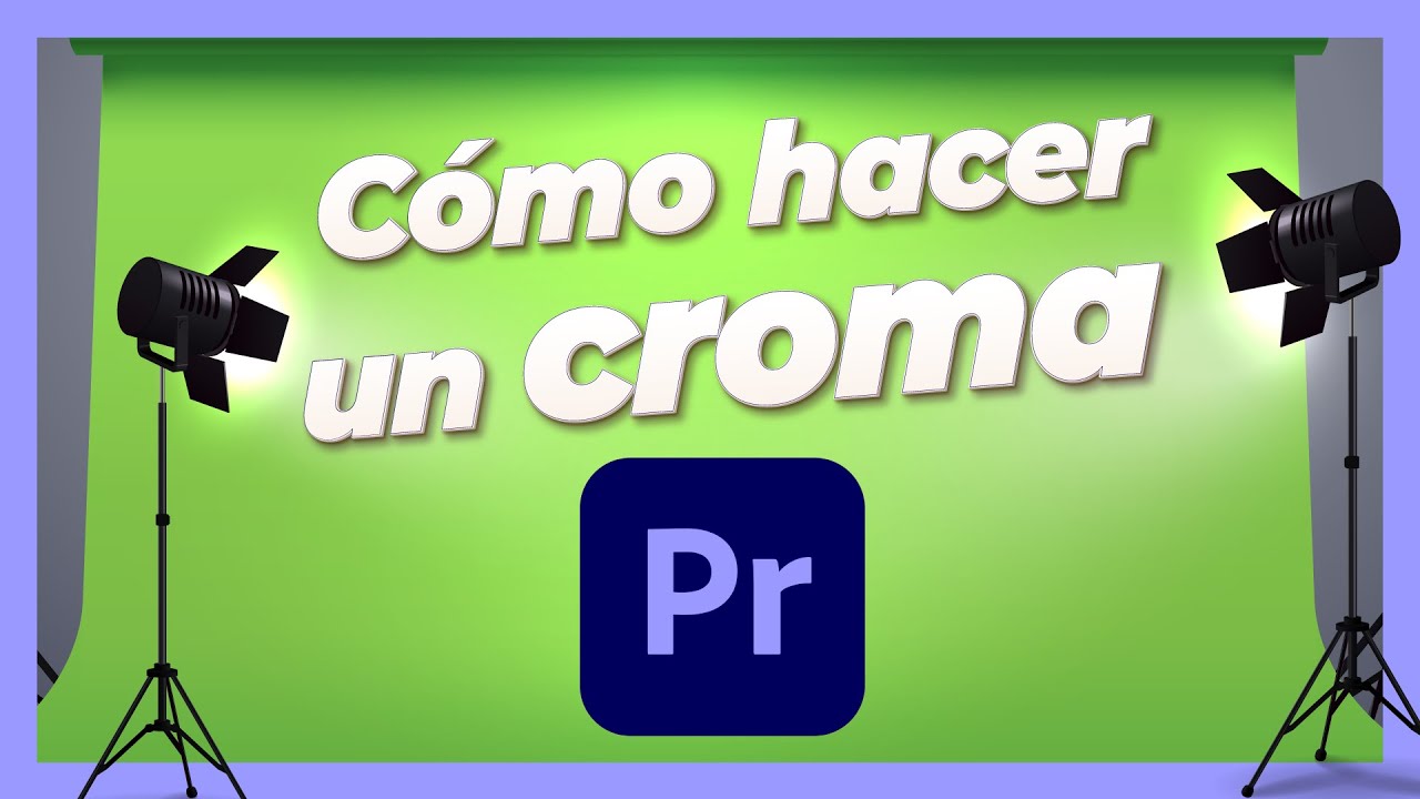 🟣Cómo crear un CROMA fácil y rápido en PREMIERE ⭐Ep Extra 6⭐ Curso ...