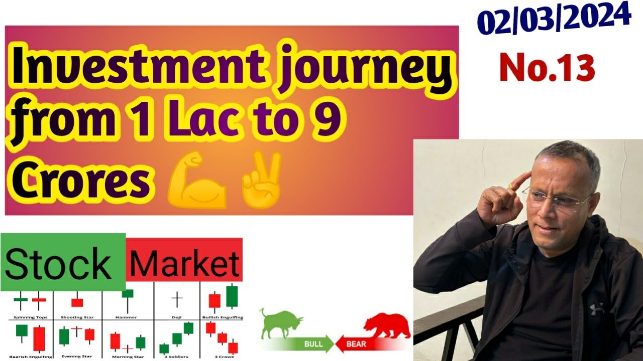 #Investment# Journey of 1 lac to 9 crores 💪🏻 🏻 - YouTube