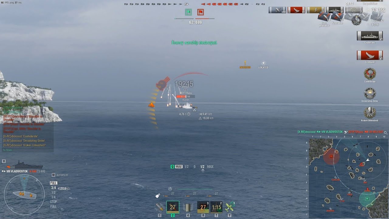 World of Warships - Devastating Strikes Compilation #6 - YouTube