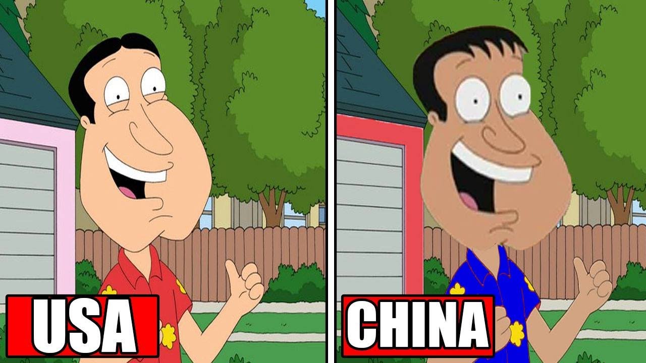 7 CARTOONS THAT LOOK TOTALLY DIFFERENT IN OTHER COUNTRIES - YouTube
