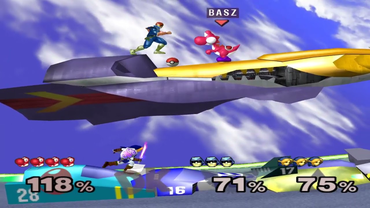 Super Smash Bros Melee (GCN) Melee VS Stock Team Match #108 - YouTube