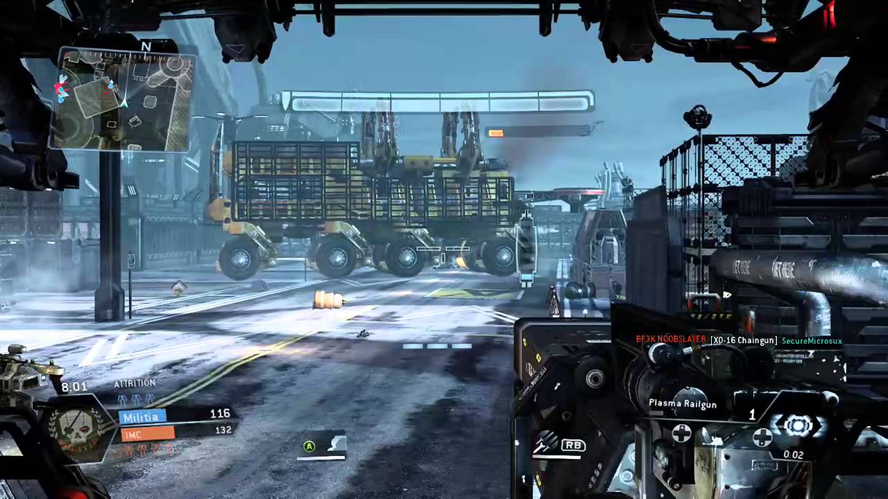 Titanfall Railgun
