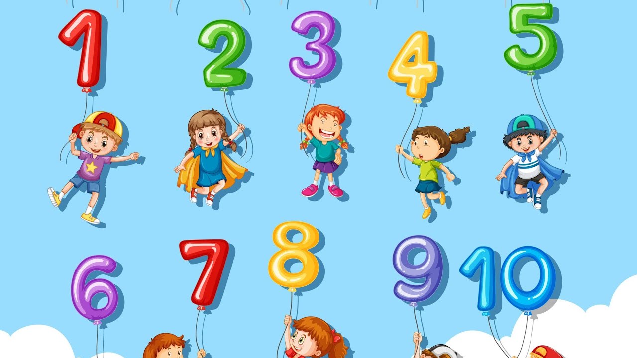 123 numbers learn for kids | learn number song for babies | 1 to 60 ...