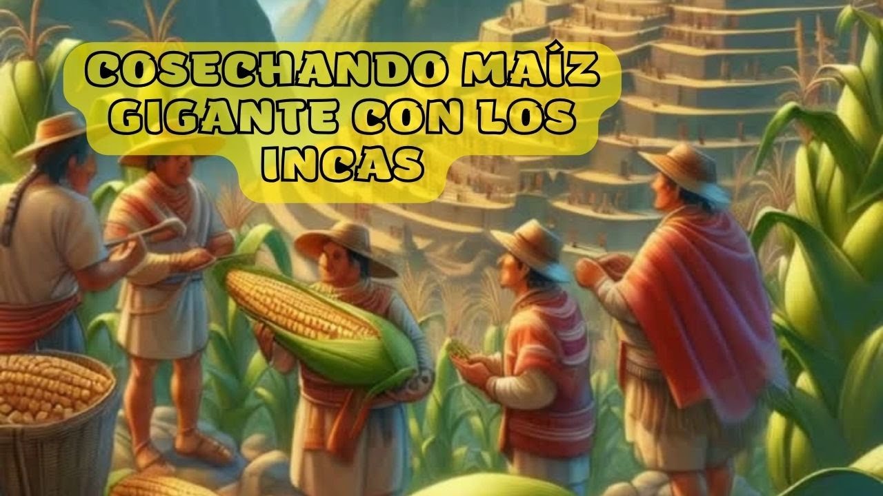 Cosechando Maíz Gigante con los Incas #cusco #incas #leyenda # ...