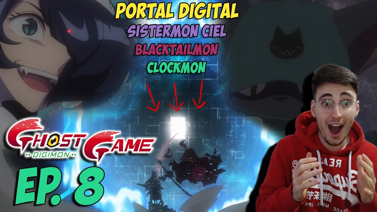 Sistermon Ciel x BlackTailmon *PORTAL* 😱 Digimon Ghost Game Episodio 8 ...