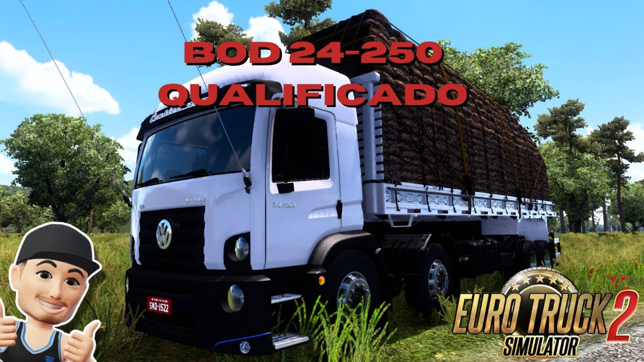 Bod 24-250 Qualificado Ets2 1.46 - YouTube