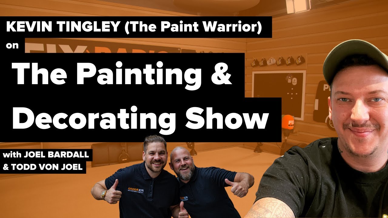 Kevin Tingley a.k.a The Paint Warrior on The Painting & Decorating Show ...