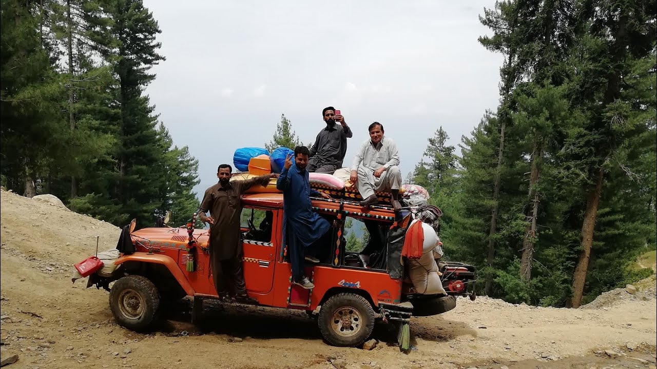 Torghar تورغر black mountain in Pakistan / over night cooking and ...