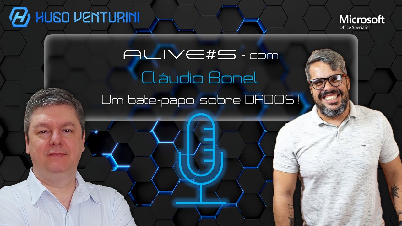 Alive #5 - com Cláudio Bonel em um bate papo sobre dados! - YouTube