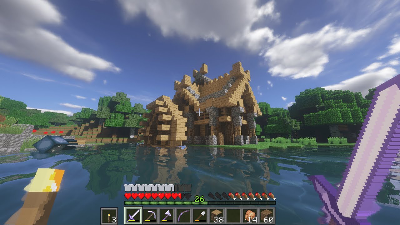 Minecraft 1.15 | Tập 7:Đã tìm thấy được Nether Fortress,bị hành và xây ...