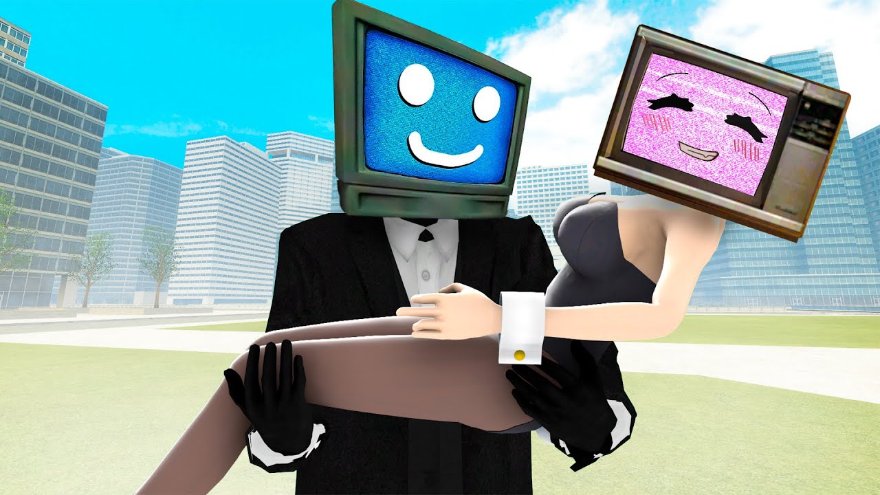 NEW SUUS TV Woman x TV Man LOVE STORY! TV Woman in Garry's Mod! - YouTube