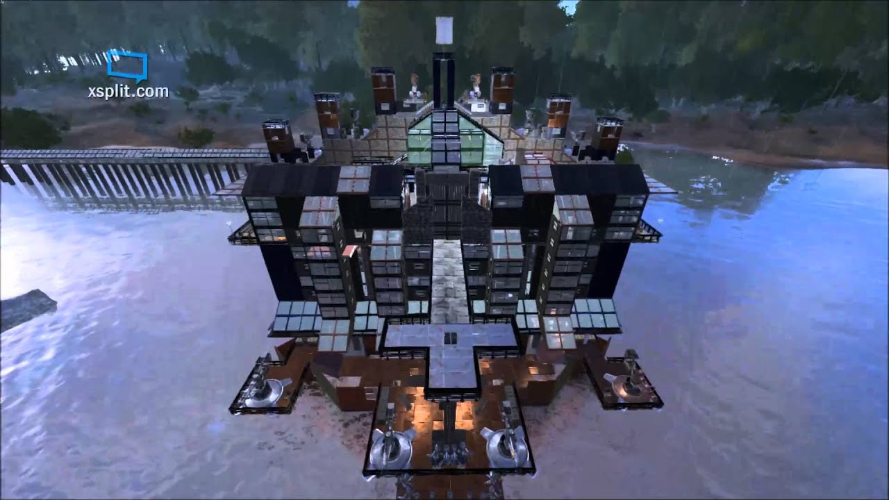 Ark: Survival Evolved Arkitect Creations: Fort Guardian - YouTube