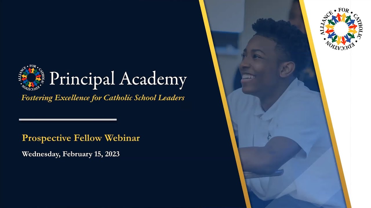 ACE Principal Academy: Prospective Fellow Webinar - February 15, 2023 ...