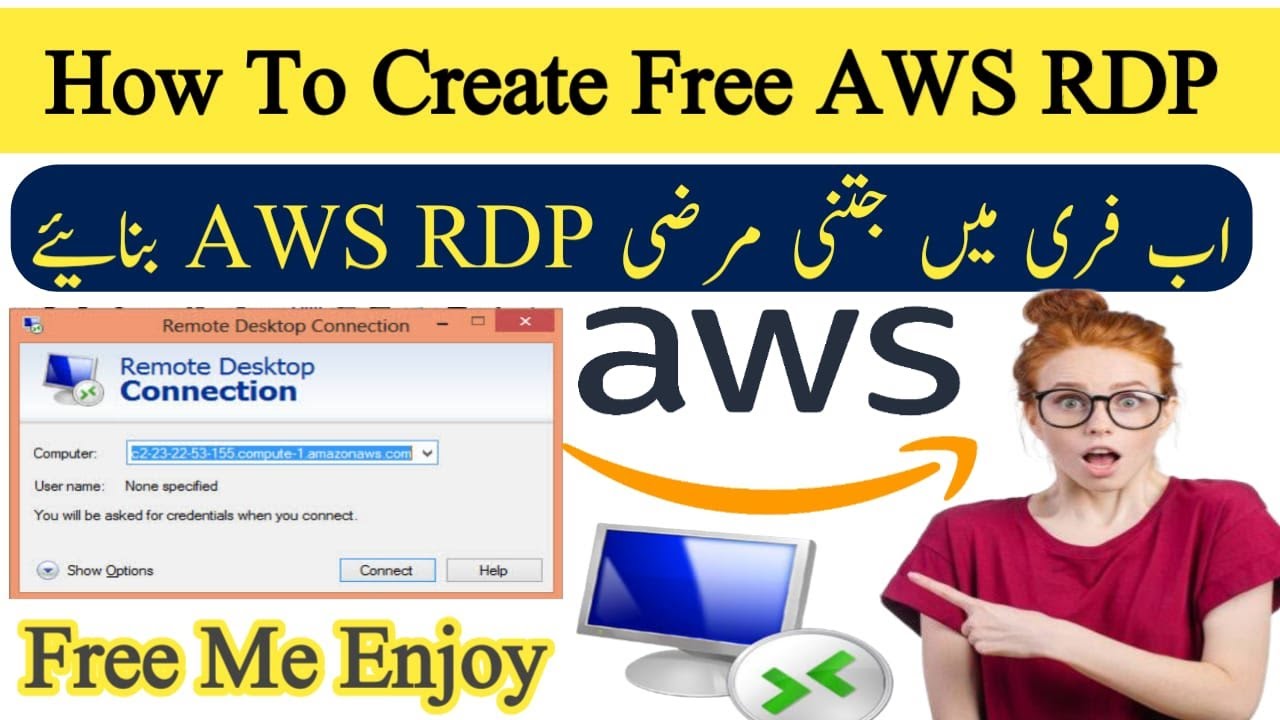 How To Create Unlimted Free AWS RDP | FREE RDP 2021 | AWS Cloud | How ...