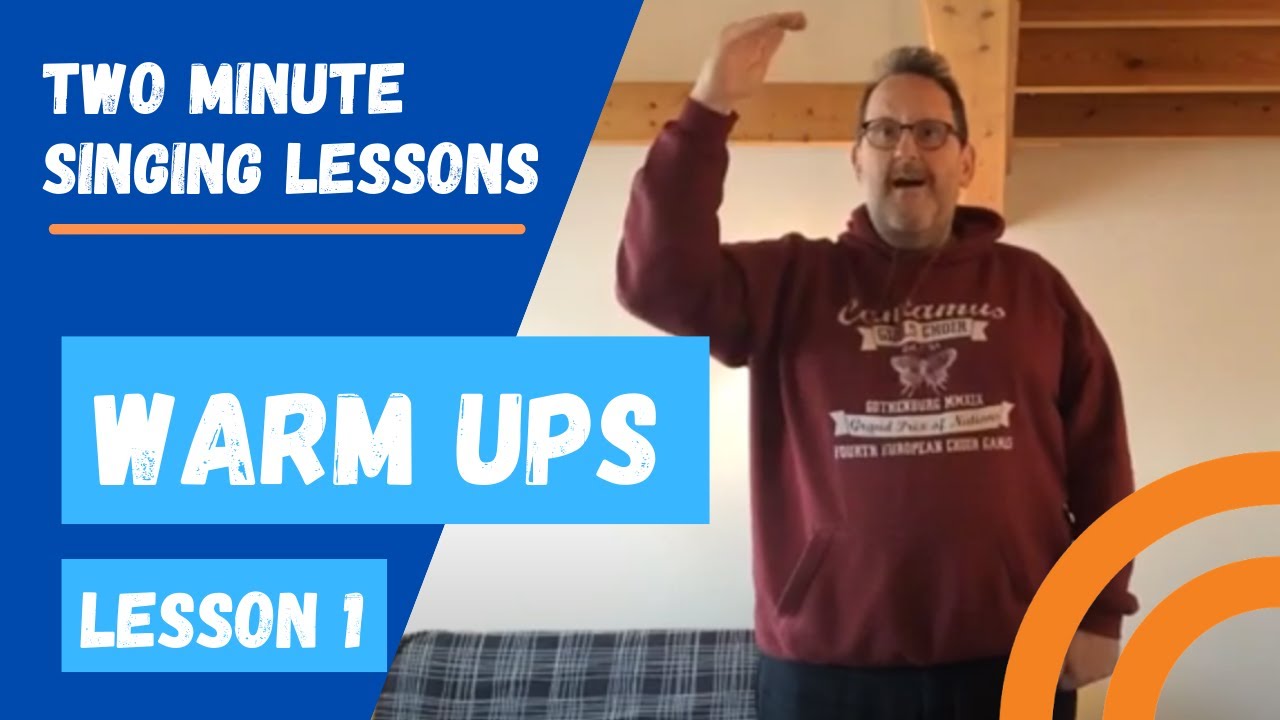 Warm Ups - Two Minute Singing Lessons - Lesson 1 - YouTube