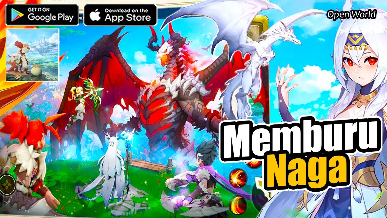 New Game Berburu Naga Bersama Teman MMORPG Open World - The legend of ...