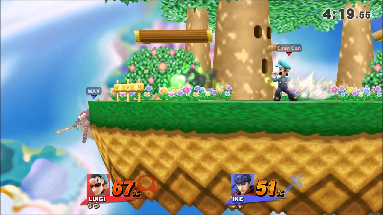 Spa City 6 Elite Bracket MAV (Ike) vs Cyan Can (Luigi) - YouTube