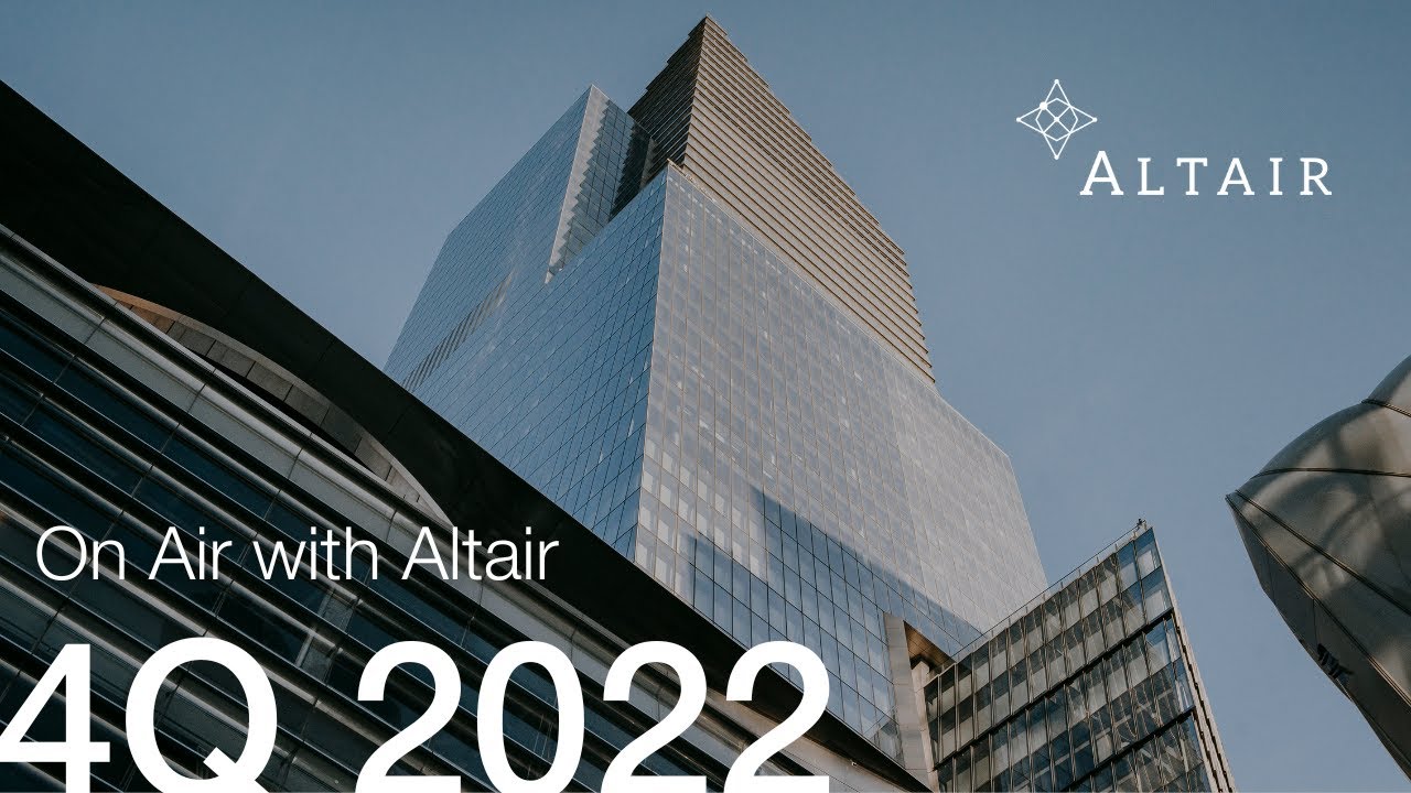 On Air with Altair | Q4 2022 - YouTube