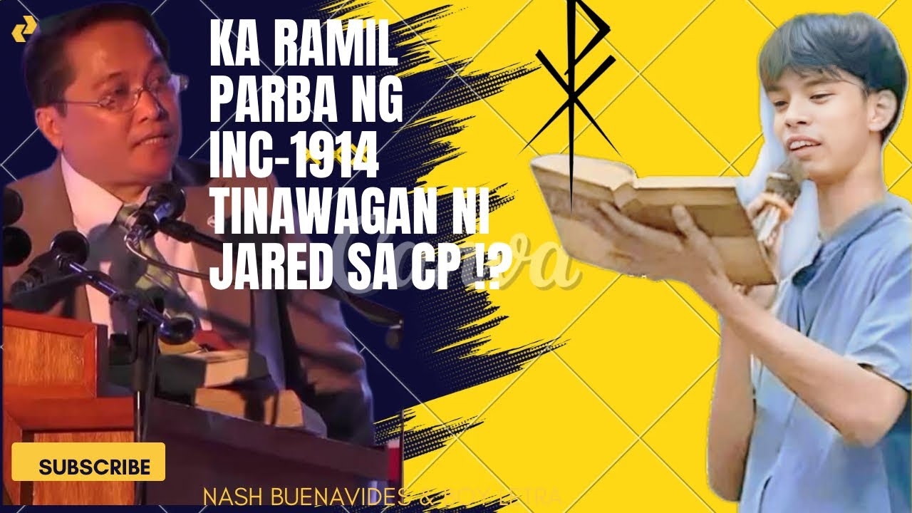DEBATE: KA RAMIL PARBA NG INC1914 TINAWAGAN NI JARED SA CP PAHIYA | INC ...