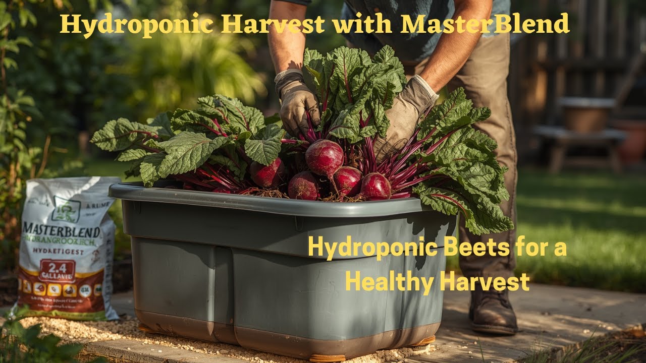 Unlock the Secret to Growing Non-GMO Hydroponic Beets - YouTube