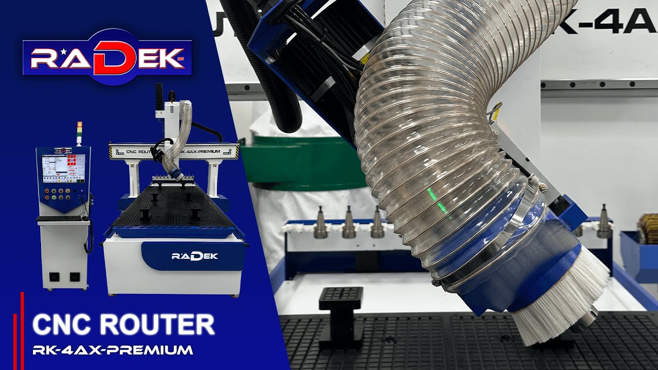 CNC ROUTER (ЦНЦ РУТЕР) - RK-4AX-PREMIUM - YouTube
