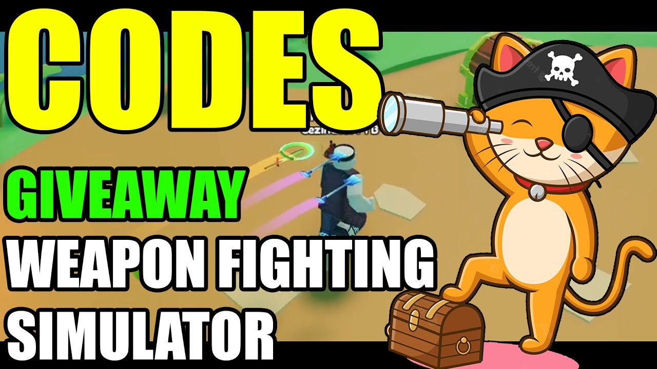 What Codes works in Weapon Fighting Simulator - YouTube