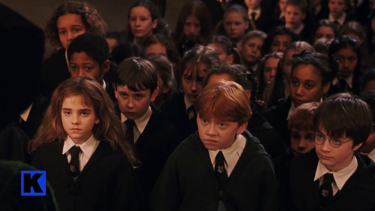 Harry Potter and the Sorcerer's Stone (2001) - Hogwarts Entry Scene ...