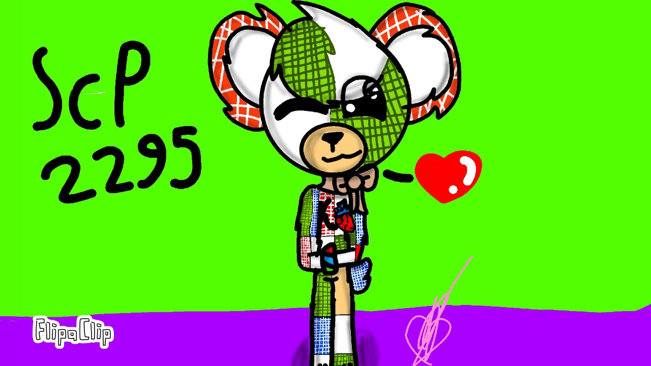 Dibujo de SCP 2295 🐻 - YouTube