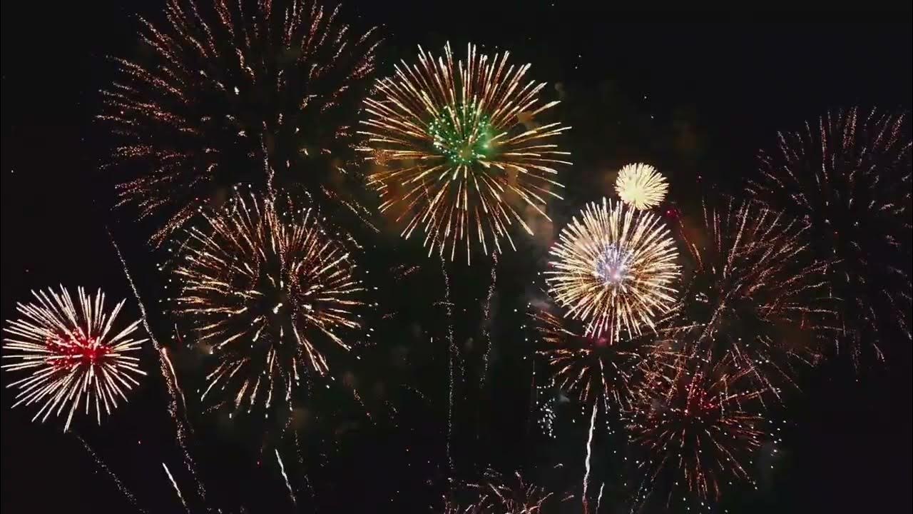 2K firework Animation video background. - YouTube