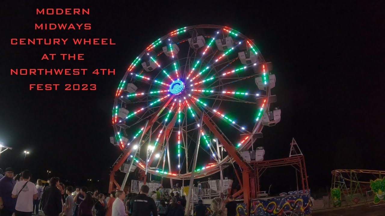 Modern Midways Century Wheel At The Northwest 4th Fest 2023 - YouTube