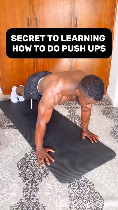 How To Push Up Tutorial for Beginners - YouTube