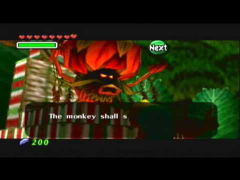 Legend of Zelda: Majora's Mask "Monkey and Deku Friendship" [29 of 102 ...