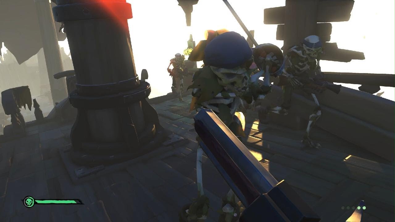 Sea of Thieves: Boarding a Skeleton Galleon - YouTube