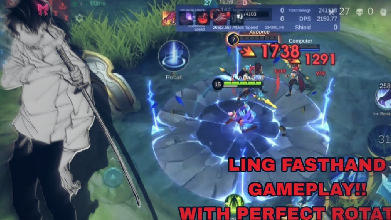 FAST HAND + PERFECTROTATION LING GAMEPLAY![ FASTHAND GAMEPLAY WITH ...