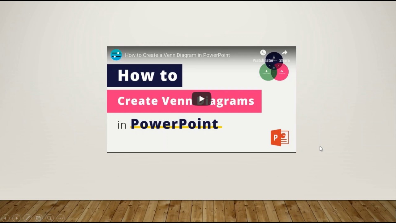 How to Embed A YouTube Video in PowerPoint - YouTube