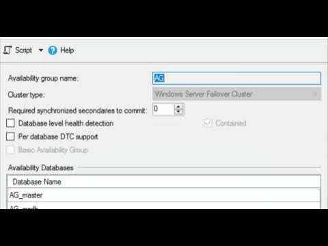Microsoft SQL Server AOAG Contained AG in Multi-Subnet environment - YouTube
