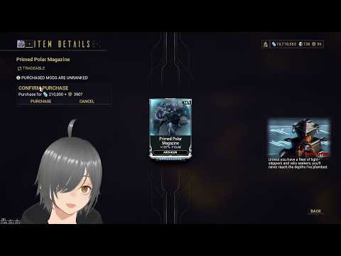 【Warframe】New Primed Polar Magazine Archgun Mod