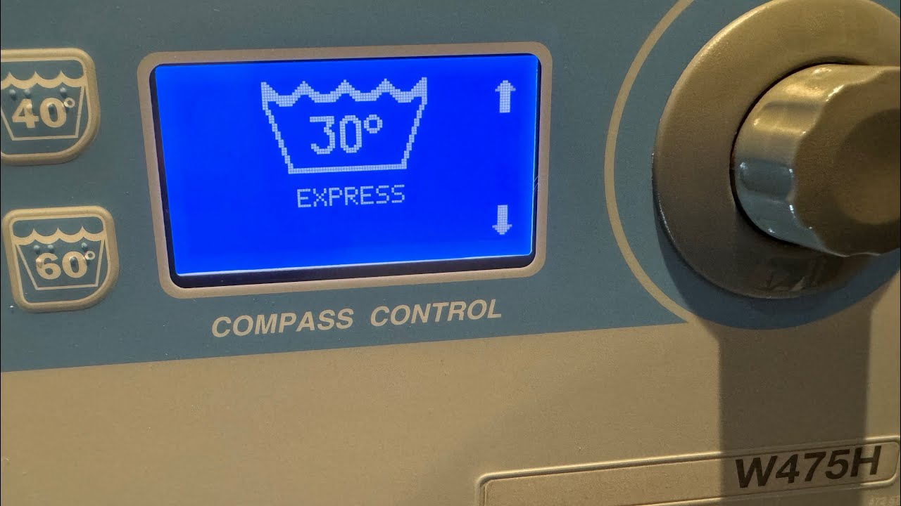 Electrolux Professional W475H Compass - Express 30°C - YouTube