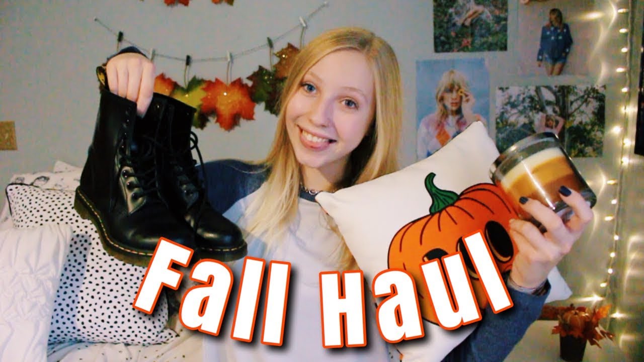 huge fall haul! - YouTube